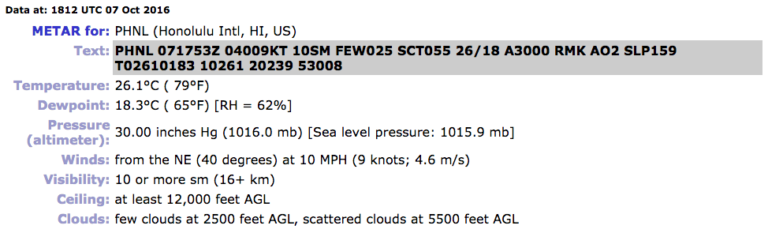 Understanding METARs and TAFs for the Remote Pilot Knowledge Test